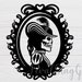 Gothic Skull SVG / Gothic SVG / Victorian Lady SVG / Skull Cricut ...