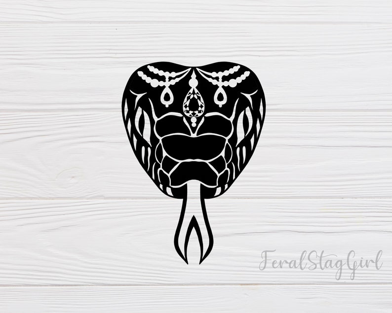 Snake SVG / PDF / PNG / Gothic Svg / Snake Cutting File for - Etsy