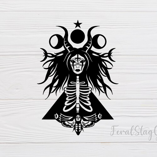 Gothic Svg / Pagan Svg / Witch Svg / Angel Svg / Pdf / Png / - Etsy