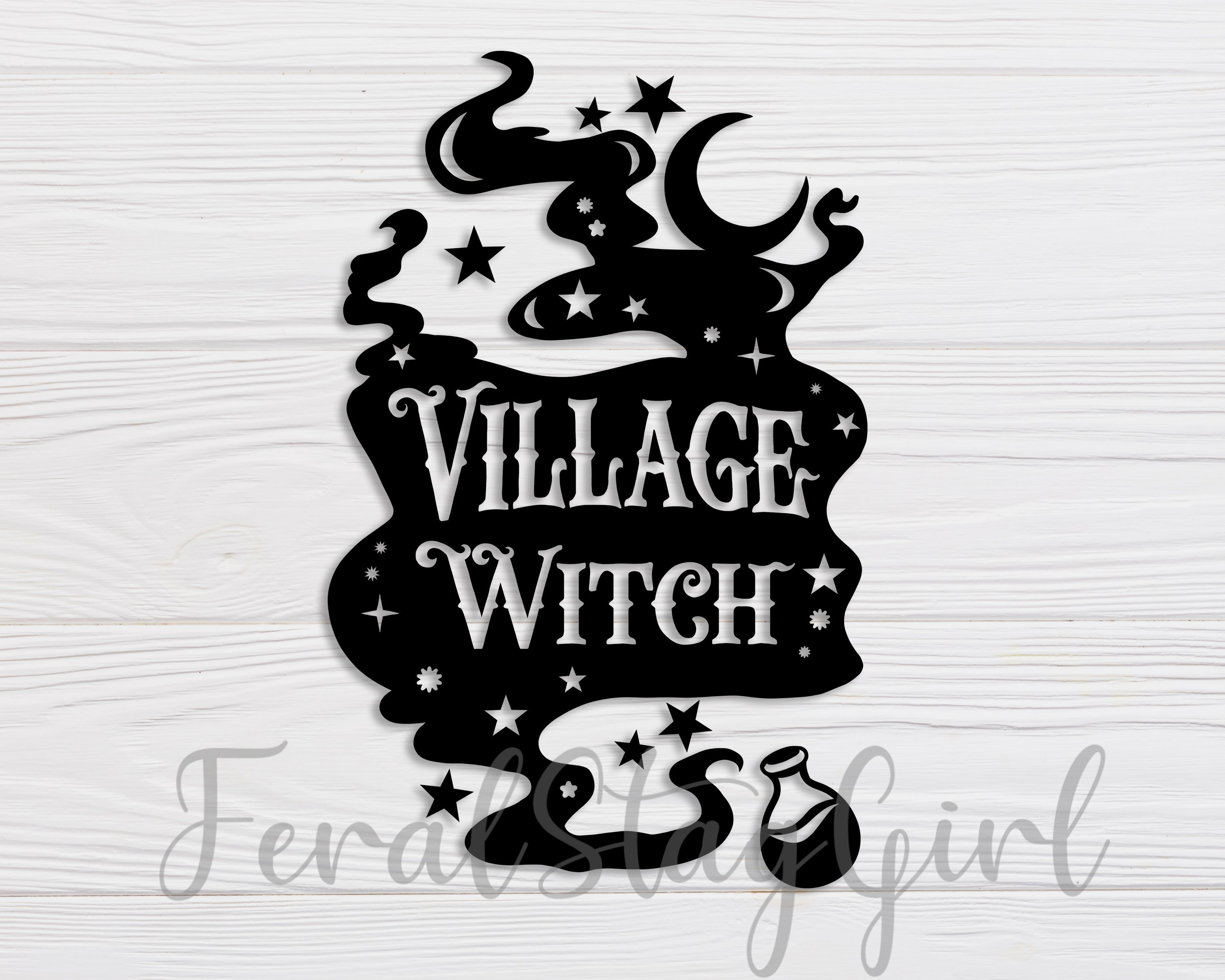 Village Witch SVG / Witchy SVG / Gothic SVG / Pagan Svg / - Etsy Canada