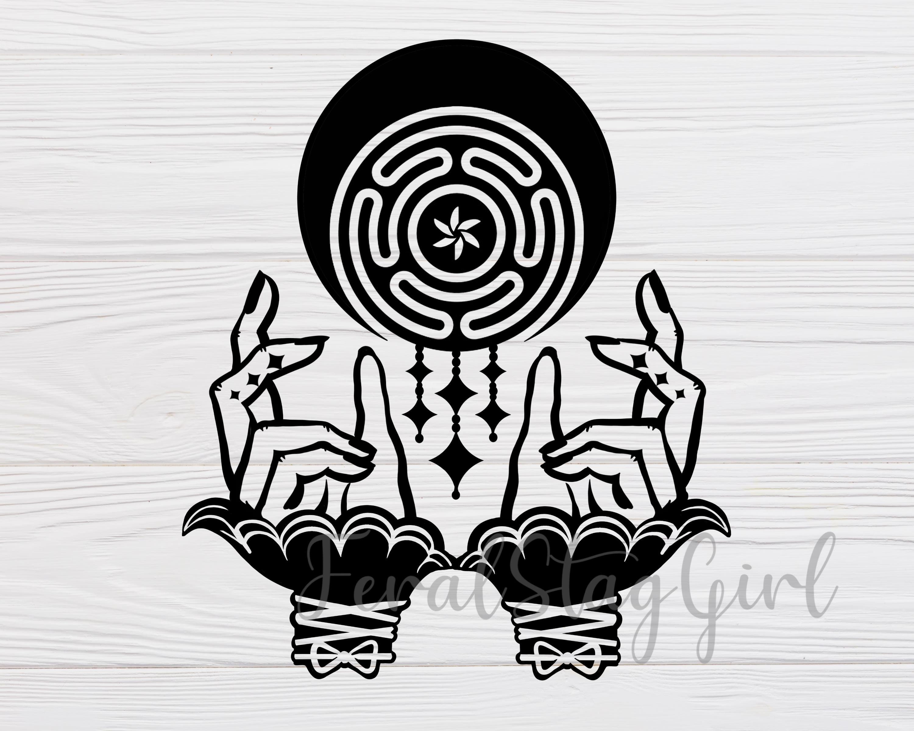 Welcome SVG png Pagan svg pdf Gothic svg cricut cutting file Witch SVG ...