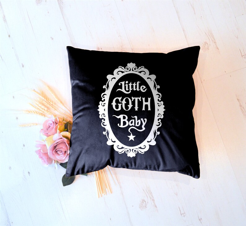 Little Goth Baby SVG / Gothic Baby SVG / Pdf / Png / Cricut Cutting ...