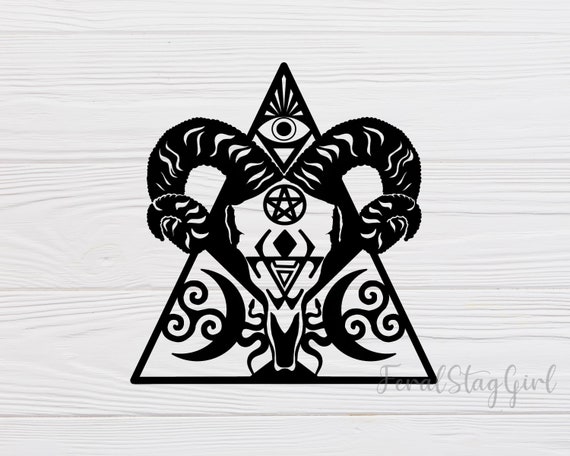 Pagan SVG / Witch SVG / Wicca SVG / Witchcraft svg/ antlers | Etsy