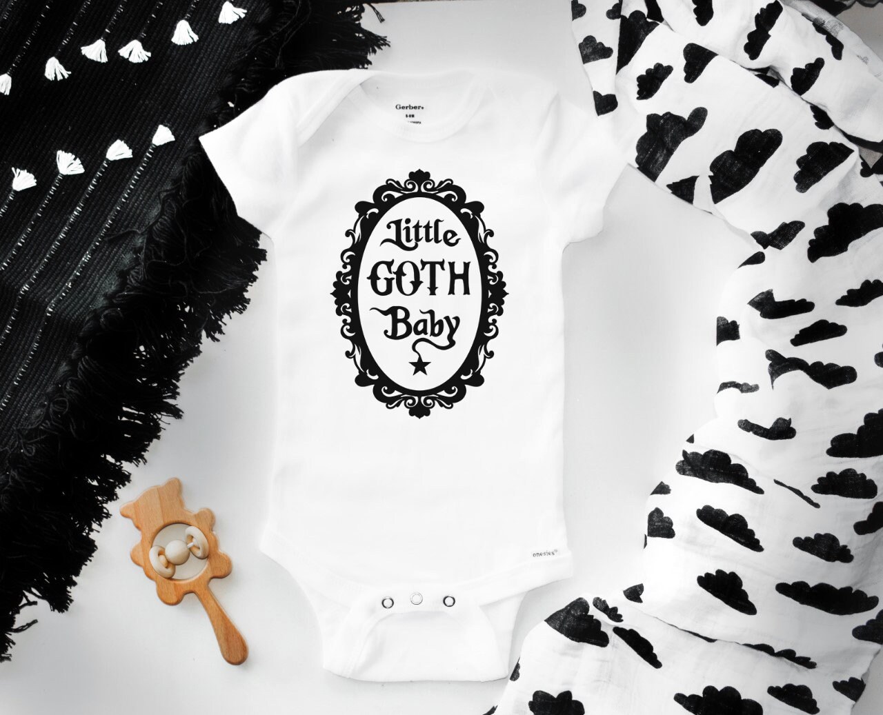 Little Goth Baby SVG / Gothic Baby SVG / Pdf / Png / Cricut Cutting ...