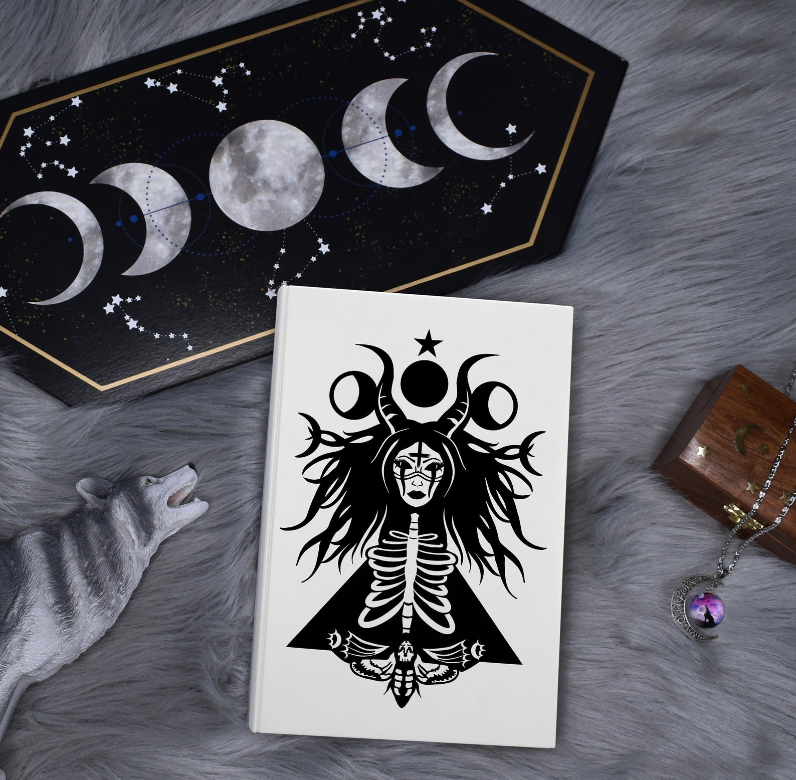 Witch SVG / gothic SVG / pagan svg / wicca svg / skeleton svg | Etsy