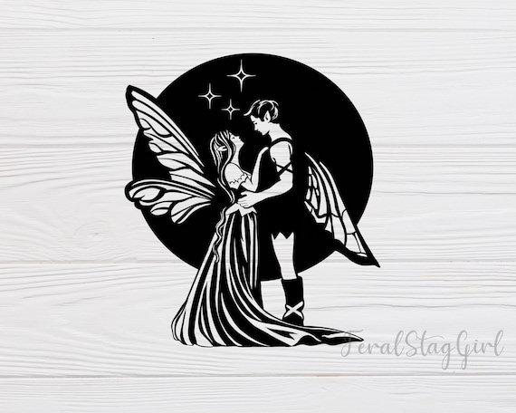 Fairy SVG / Pixie SVG / Fairies SVG / Couple Svg / Pdf / Png / | Etsy