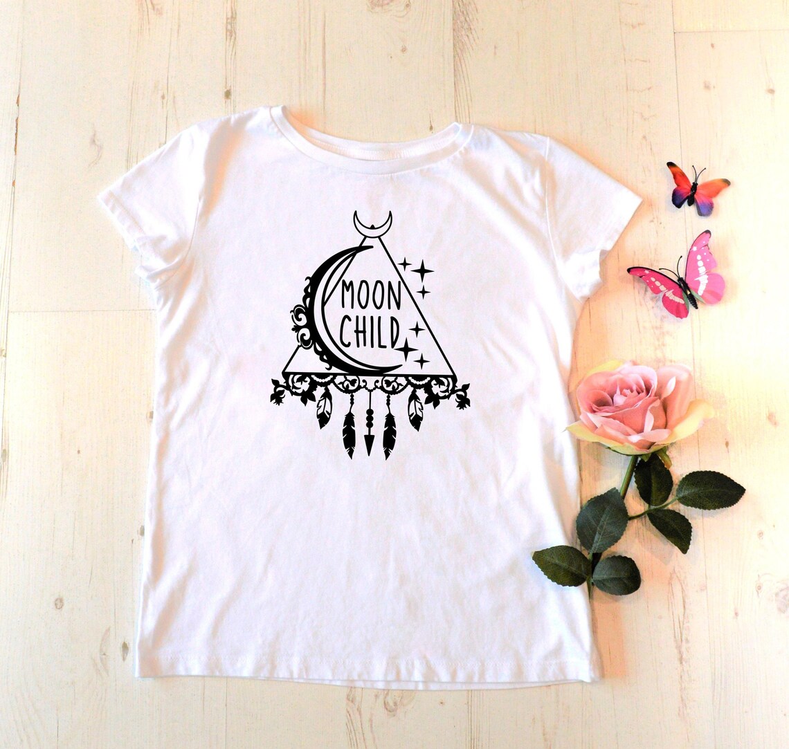 Moon Child SVG / Boho SVG / Moon SVG / Celestial Svg / Hippie | Etsy