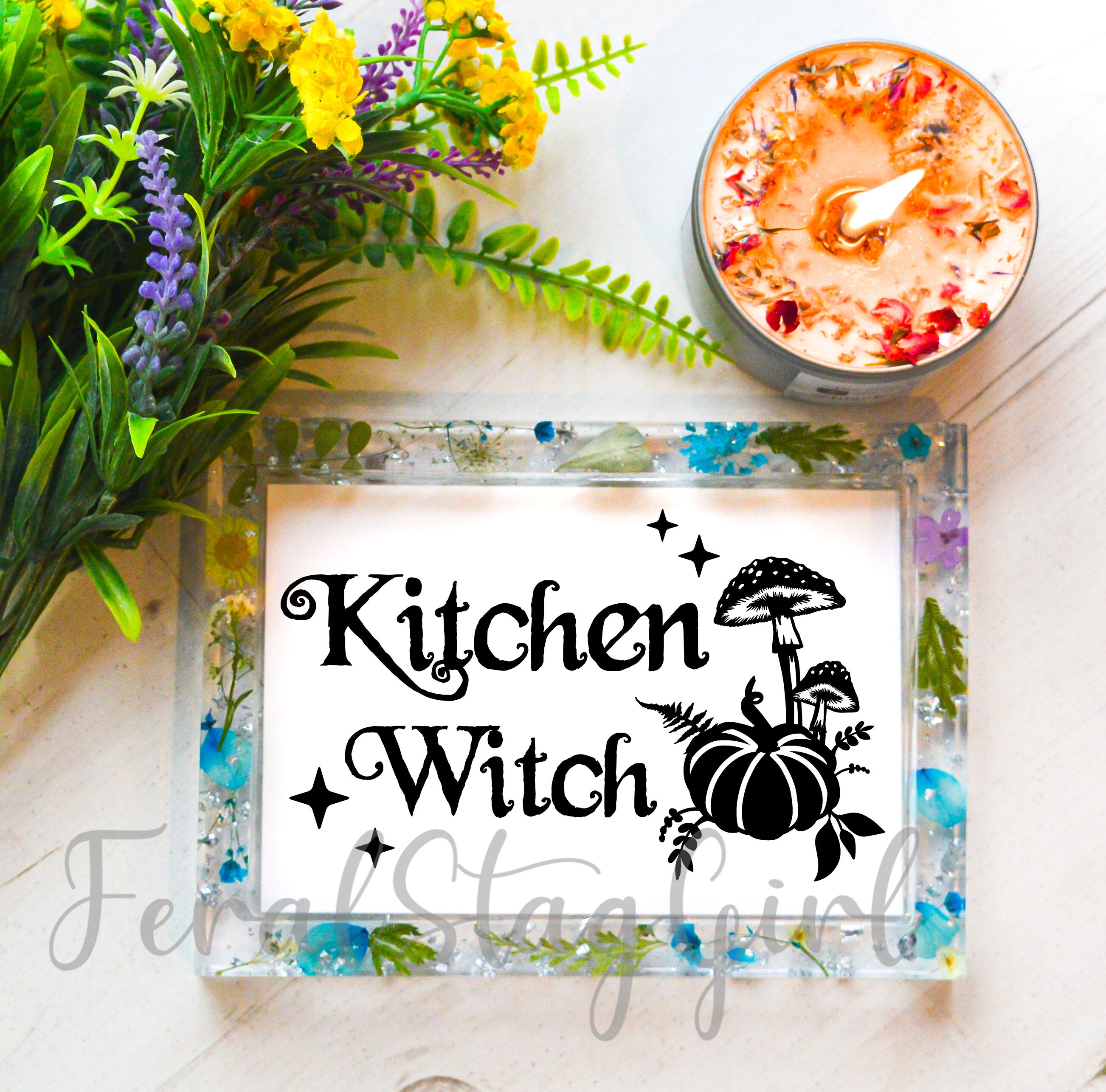 Kitchen Witch Svg Witch Svg Gothic Svg Witchy Svg Etsy