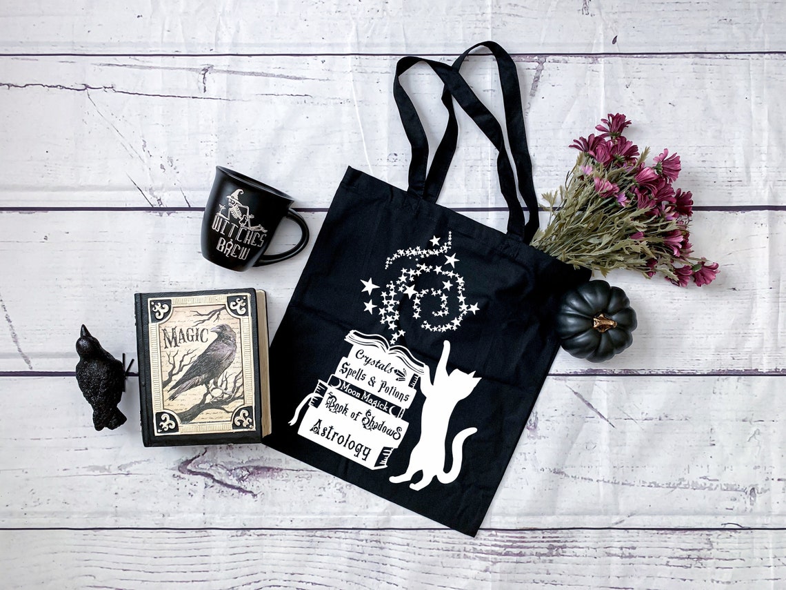 Spell Book SVG / Witch SVG / Cat SVG / Gothic Svg / Book Pile - Etsy