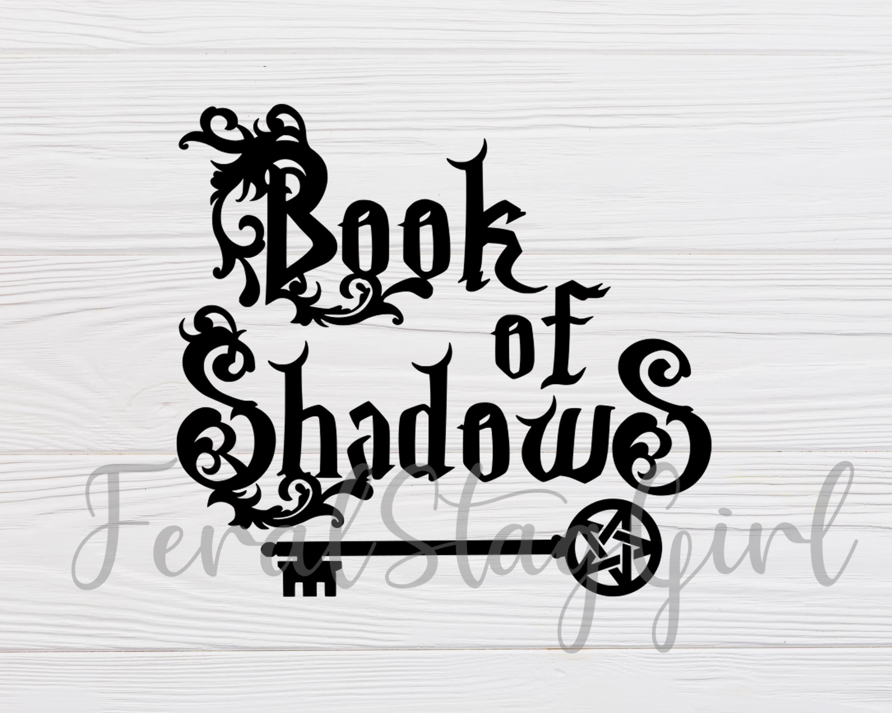 Book of Shadows SVG / Spell Book SVG / Gothic SVG / Pagan Svg - Etsy