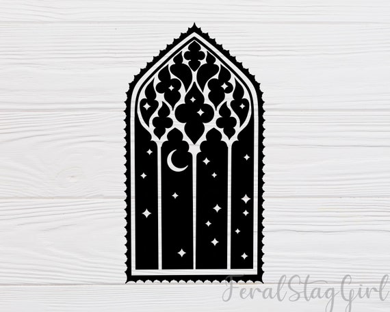 Gothic Window SVG / Church Window SVG / Gothic SVG / Cricut | Etsy Israel