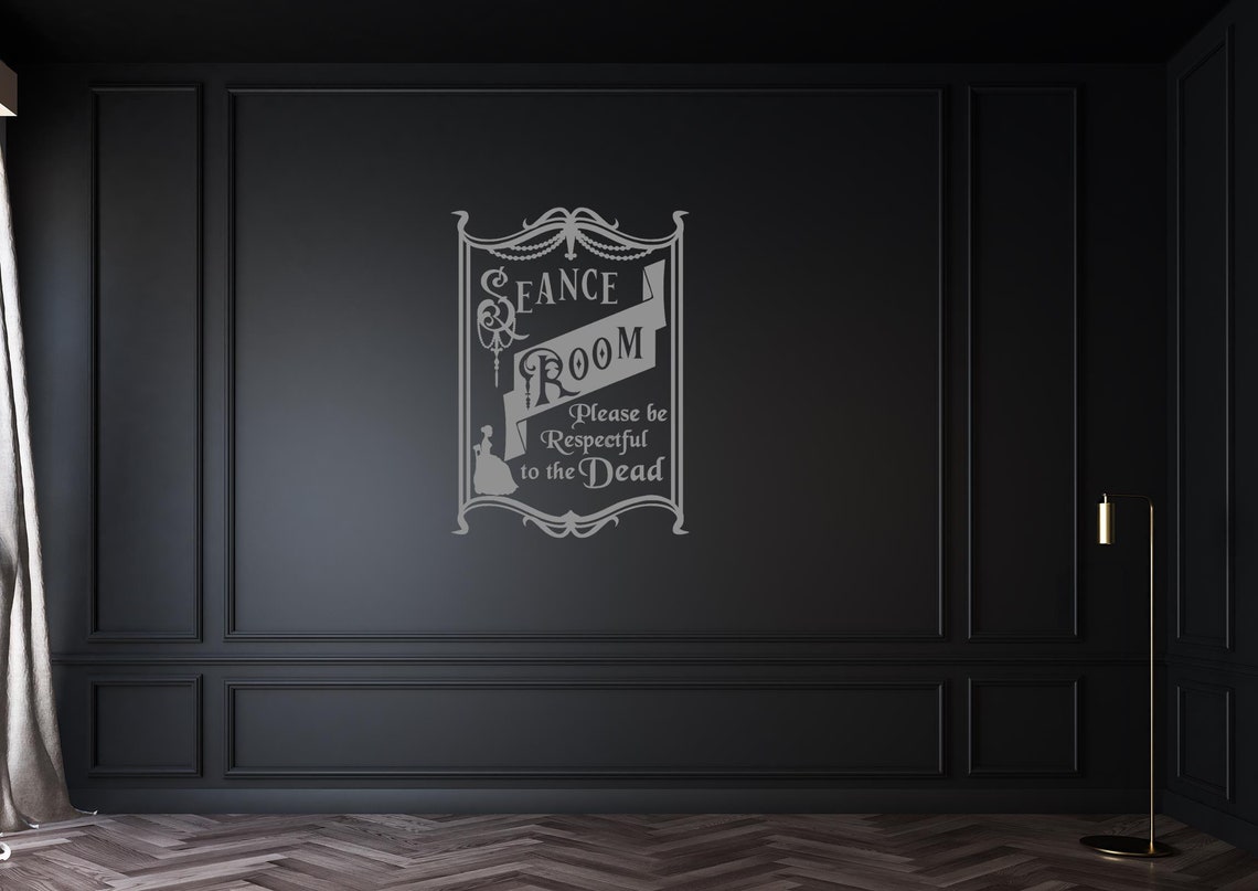 Seance SVG / Victorian Gothic SVG / Ouija Svg / Door Sign SVG / Wall ...