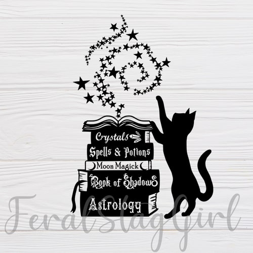 Witch SVG / Halloween SVG / Gothic SVG / Cricut Cutting File / - Etsy