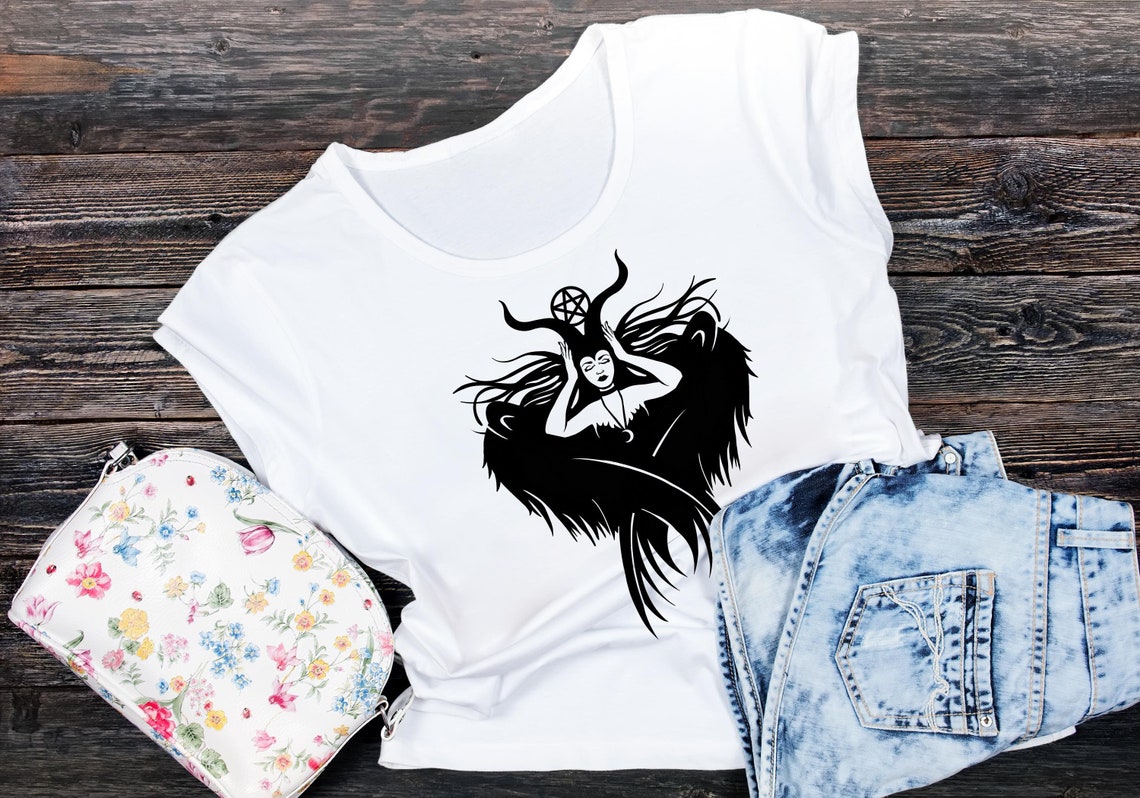 Gothic Svg / Pagan Svg / Witch Svg / Angel Svg / Pdf / Png / - Etsy