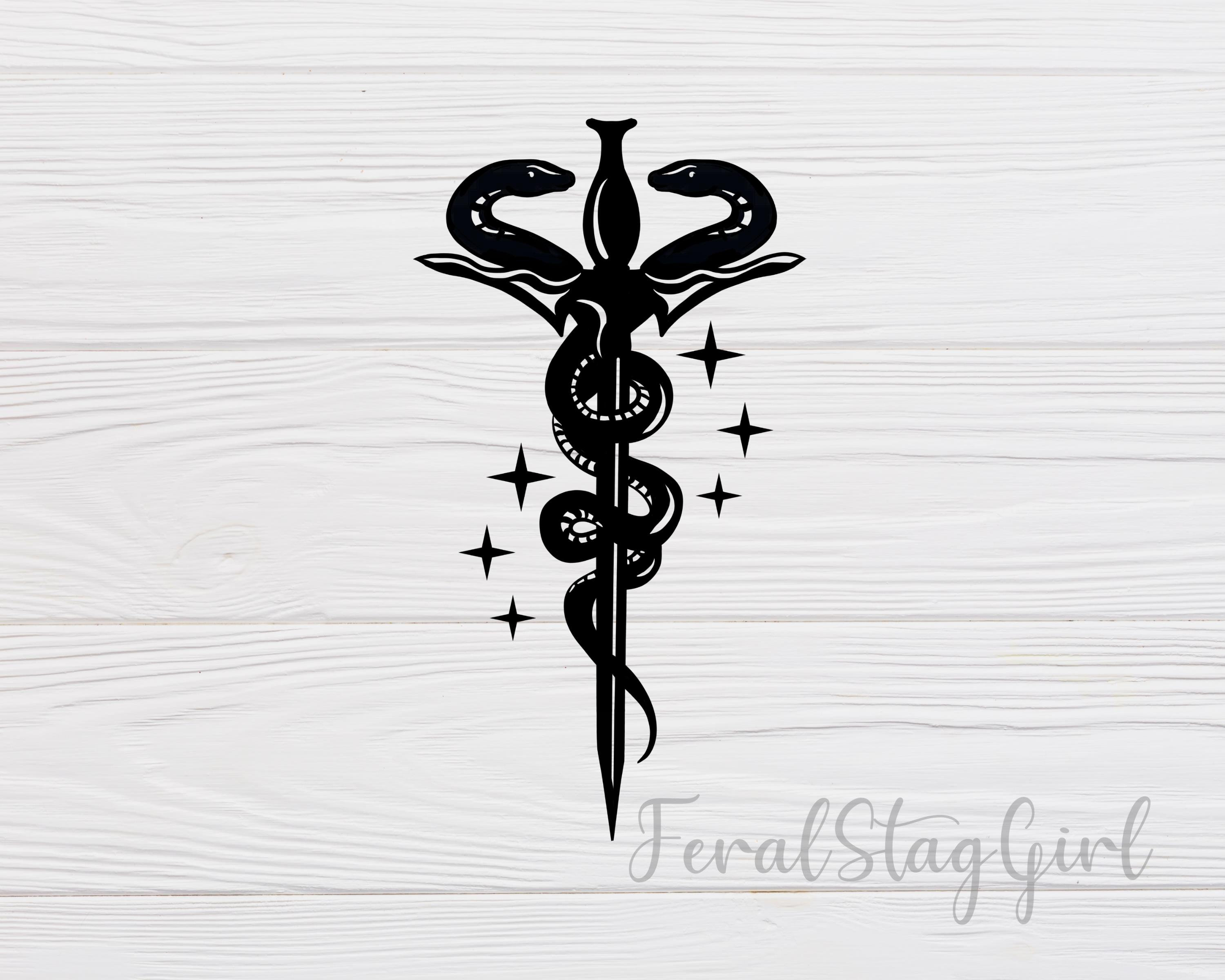 Snake Sword SVG / Dagger SVG / Gothic SVG / Cricut Cutting - Etsy Canada