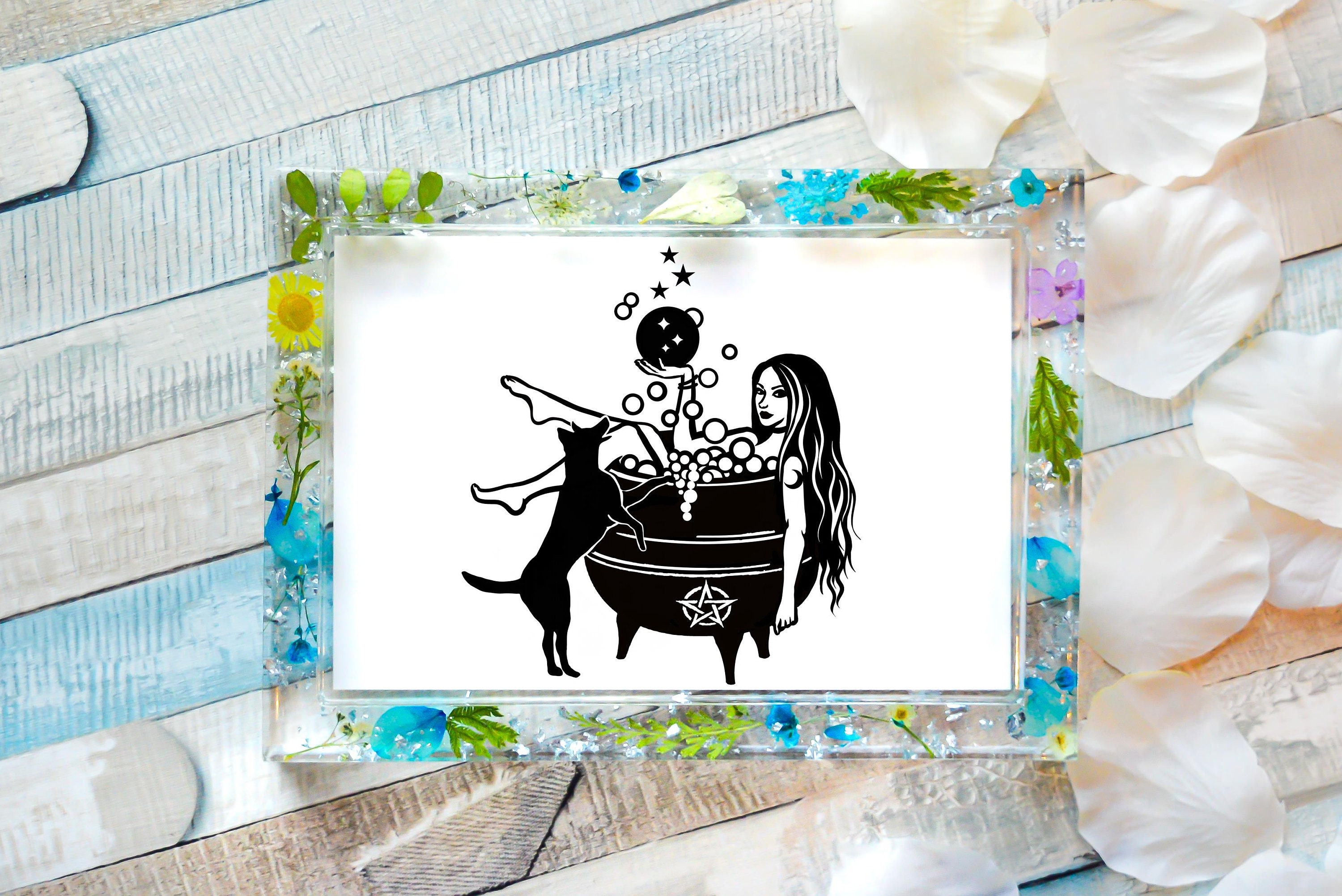 Cauldron With Dog SVG / Witchcraft SVG / Wicca SVG / Witch Svg | Etsy