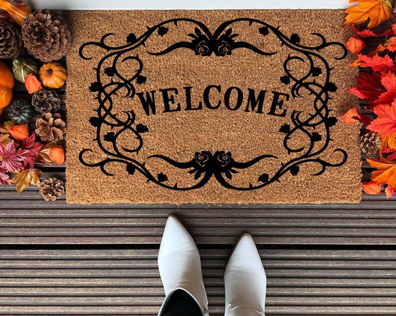 Welcome SVG / Doormat SVG / Gothic Welcome Sign SVG /pdf / | Etsy