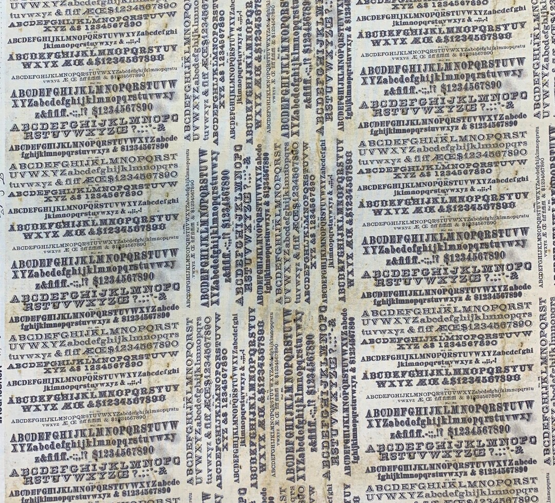 Tim Holtz Monochrome Collection for Free Spirit - Typography ...