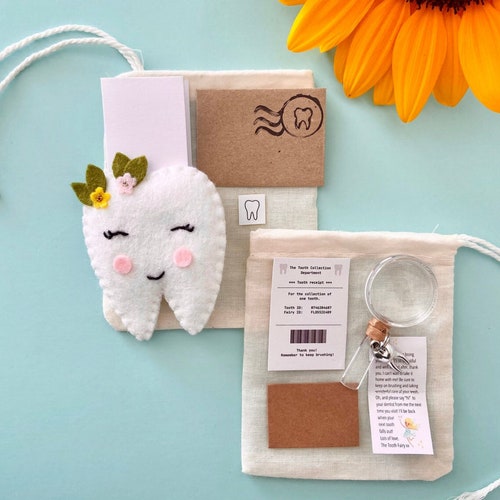 Editable Tooth Fairy Kit Letter Pouch Receipt Tooth Guide and | Etsy