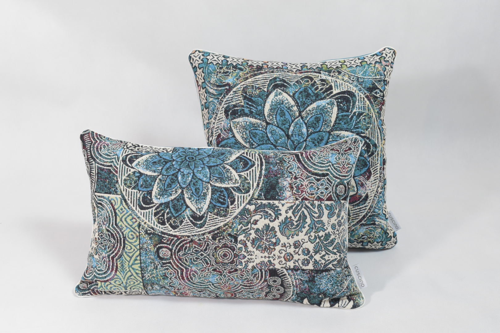 Oriental Patterns Pillows Set, Throw Pillow Sets, Decorative Pillow ...