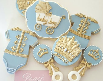 Baby boy cookies | Etsy