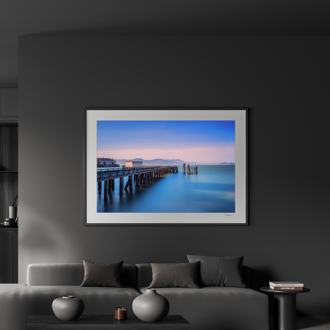 Pier 4 Original Alcatraz Pier - San Francisco Fine Art Long Exposure ...