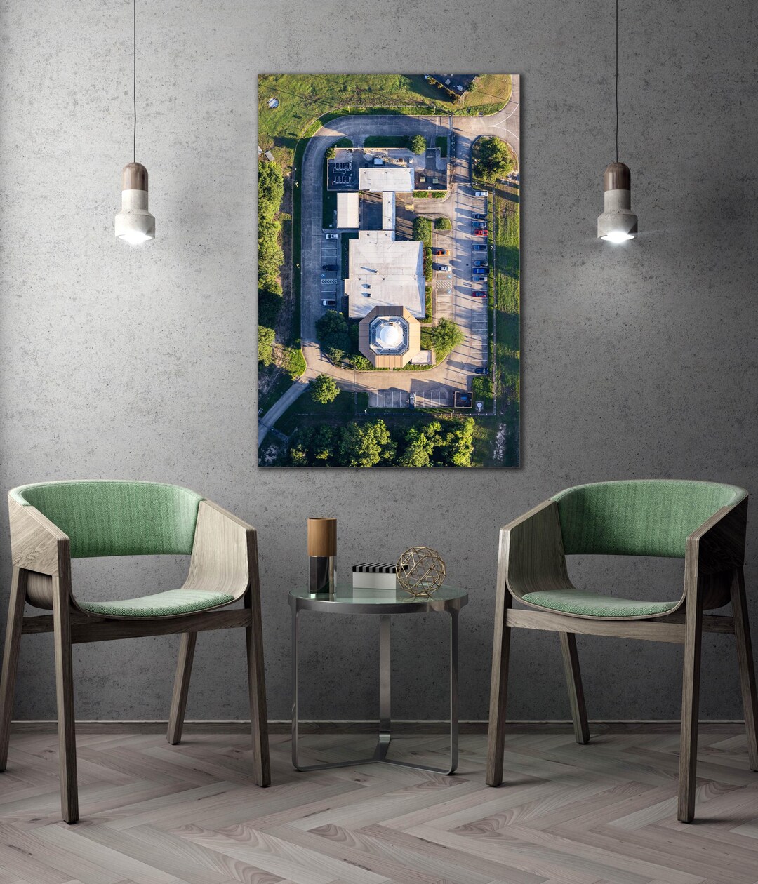 Houston Airport Control Tower – Abstract Aerial Fine Art Print by Toby ...