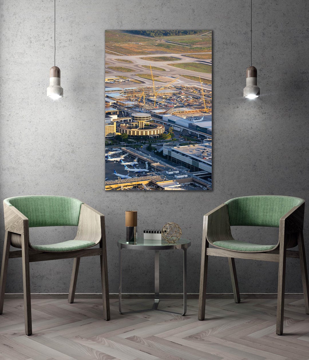 United Airlines and Houston Airport Marriott at IAH – Fine Art Aerial ...