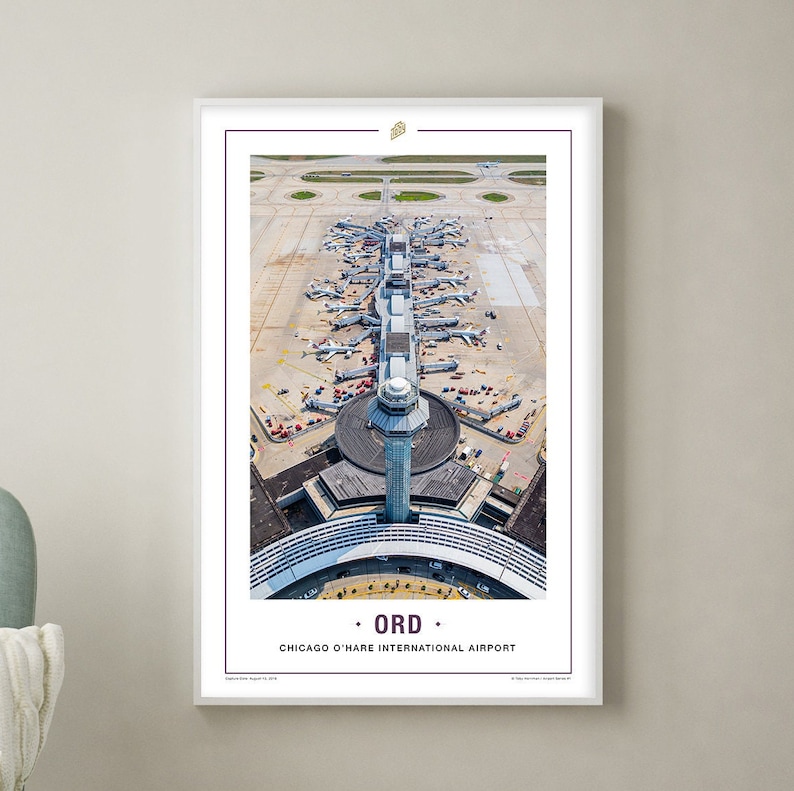 ORD Chicago O'hare International Airport Terminals Airport // Travel ...