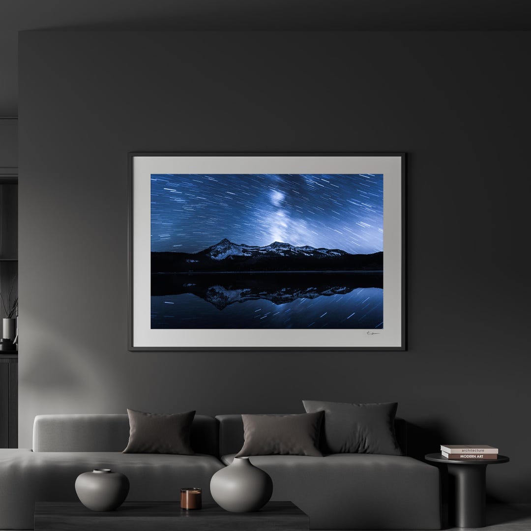 Lost Lake Milky Way Trails - Colorado Fine Art Astro Photography (metal ...