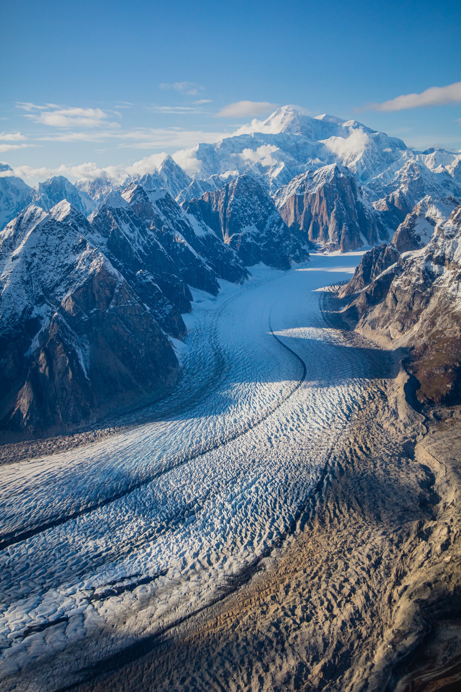 Ruth Gorge Glacier - Leading up to Denali - Fine Art (metal & Bamboo ...