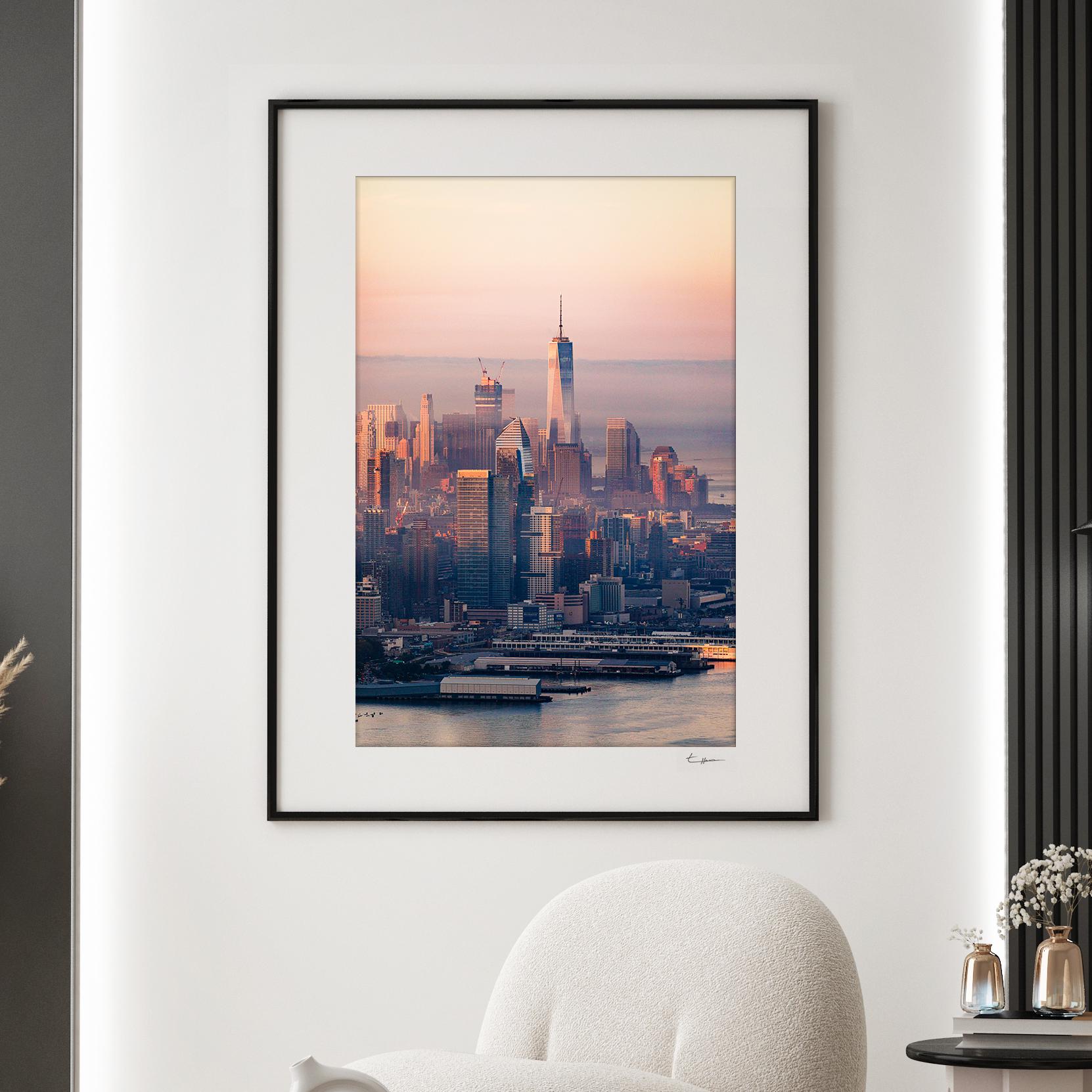 Freedom Tower at Sunset - New York City Fine Art Aerial Photography ...