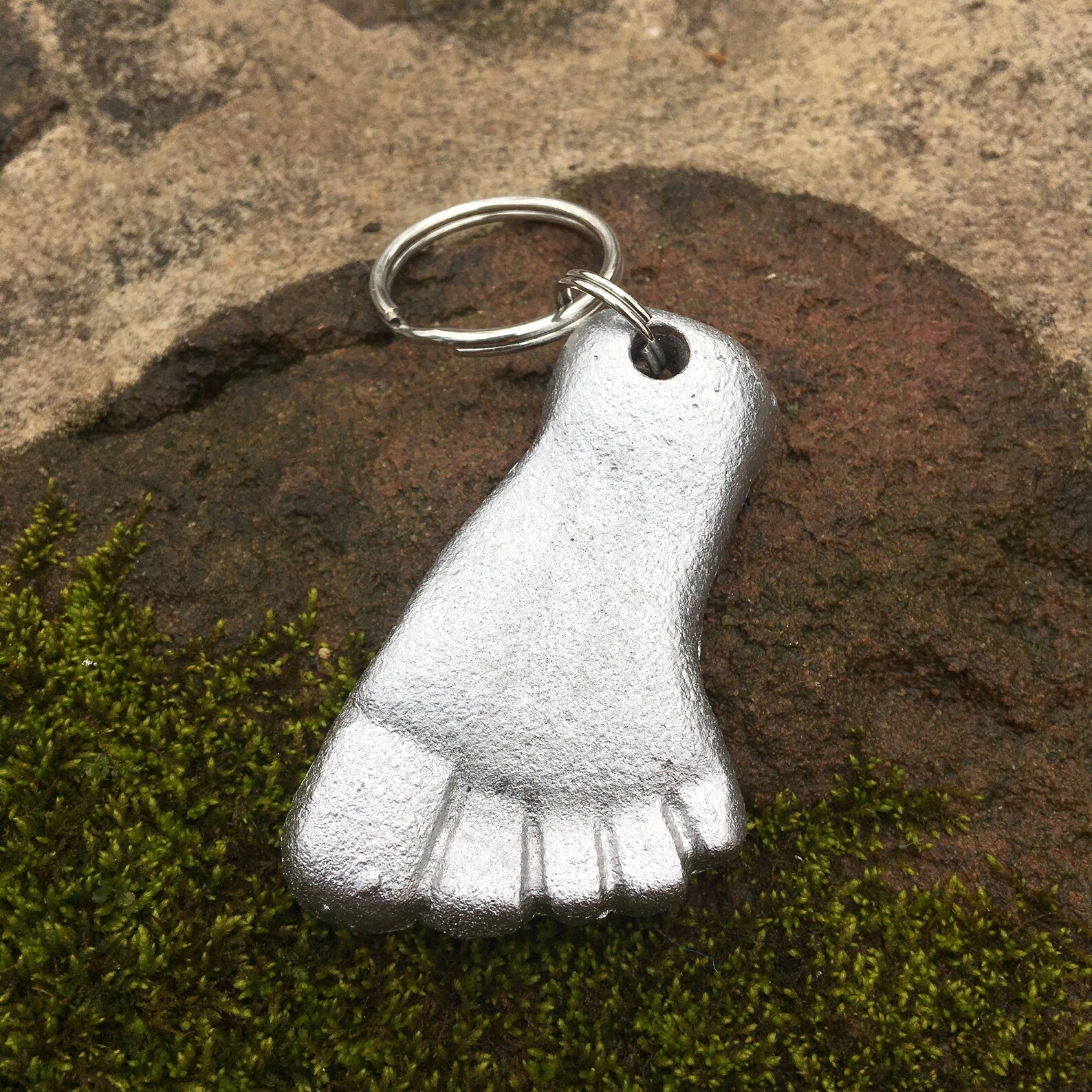 Bigfoot Necklace, Footprint Pendant, Bigfoot Pendant, Bigfoot Jewelry ...