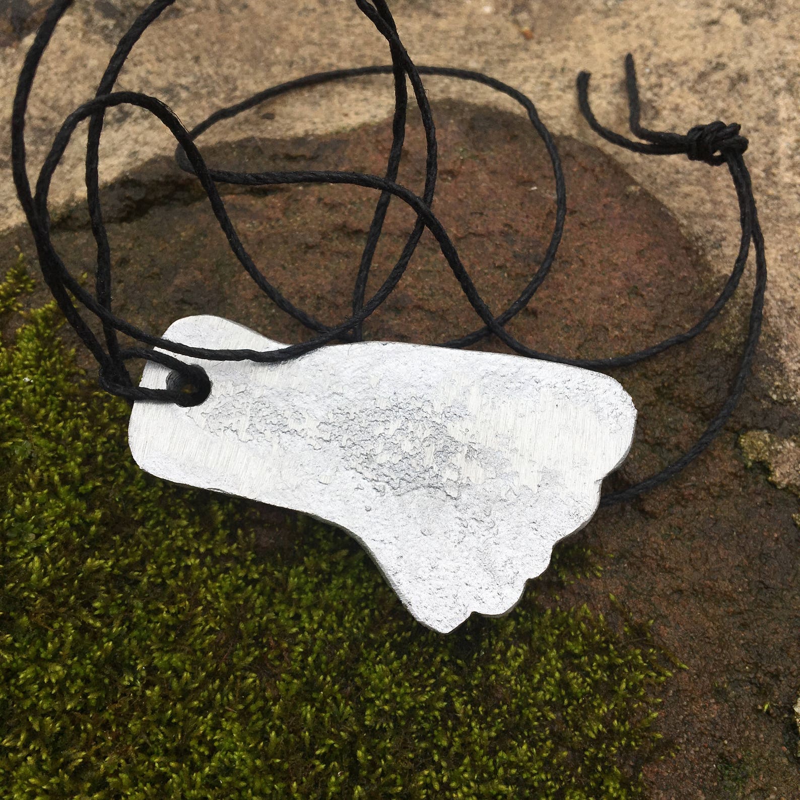 Bigfoot Necklace, Footprint Pendant, Bigfoot Pendant, Bigfoot Jewelry ...