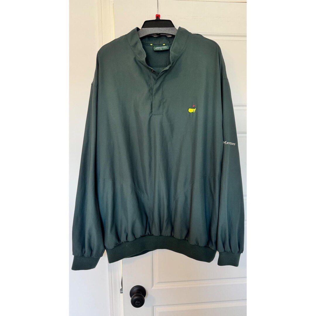 Masters Collection Vintage Golf Windbreaker Pullover Long Sleeve Men's ...