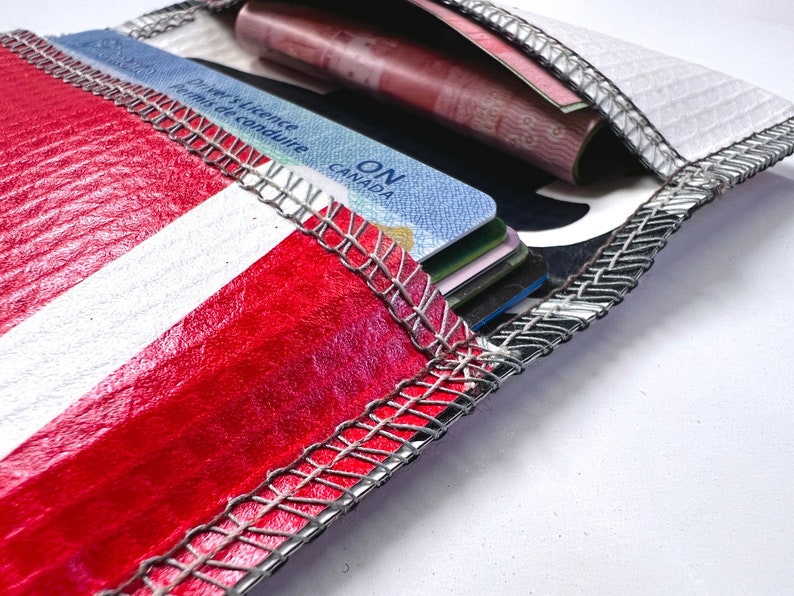 Recycled Wallets Made From Screen Printed Banners - MADE IN CANADA - Etsy