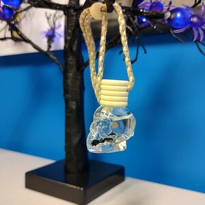 Skull Car Diffuser Hanging Car Air Freshener Spooky Car Decor - Etsy