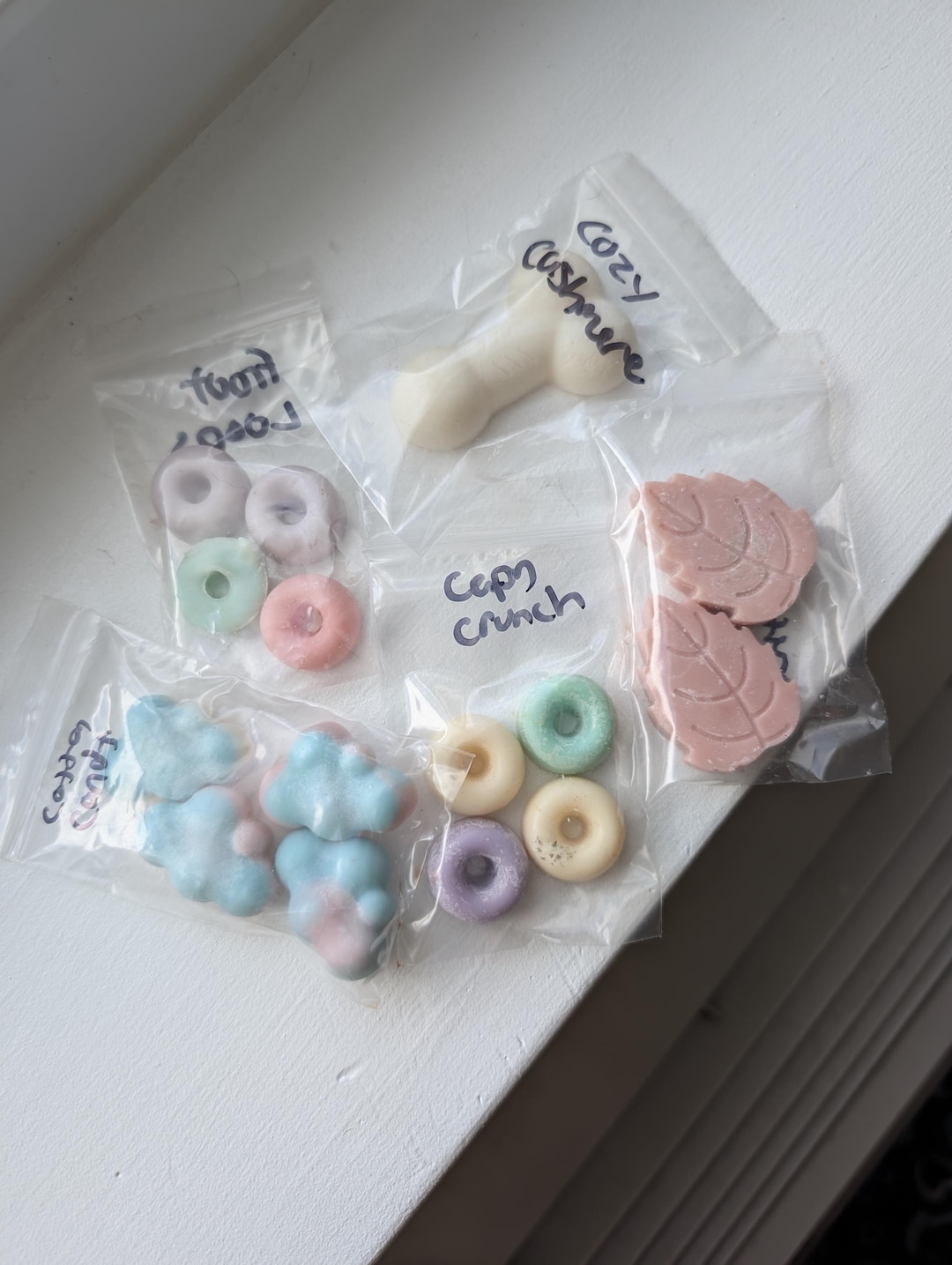 Mini Wax Melt Bags Assorted Shapes Scents Handmade Soy Wax Melts Non ...