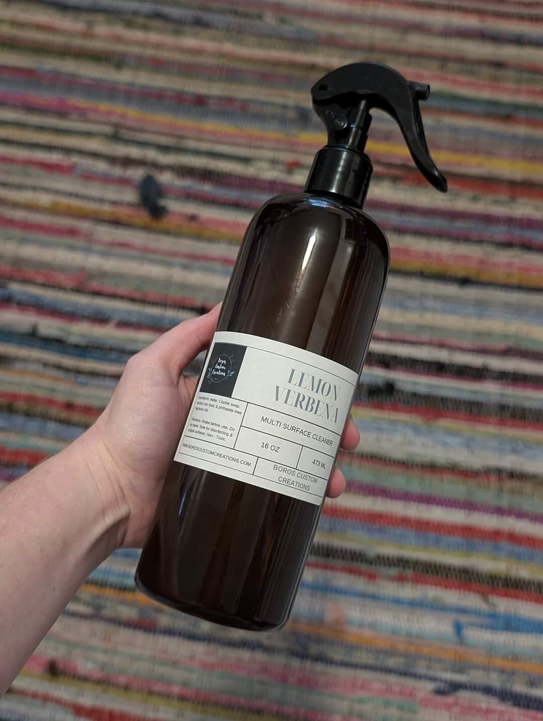 Natural Multi Surface All Purpose Cleaner Disinfecting Household ...