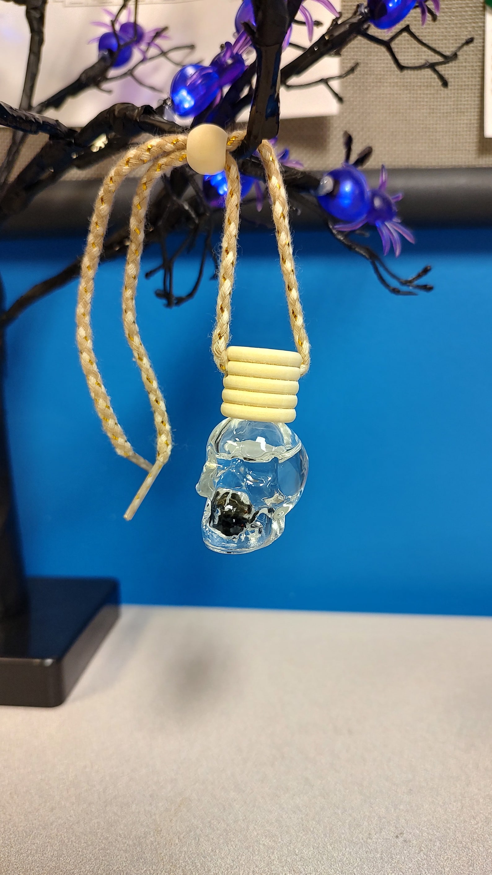 Skull Car Diffuser Hanging Car Air Freshener Spooky Car Decor - Etsy