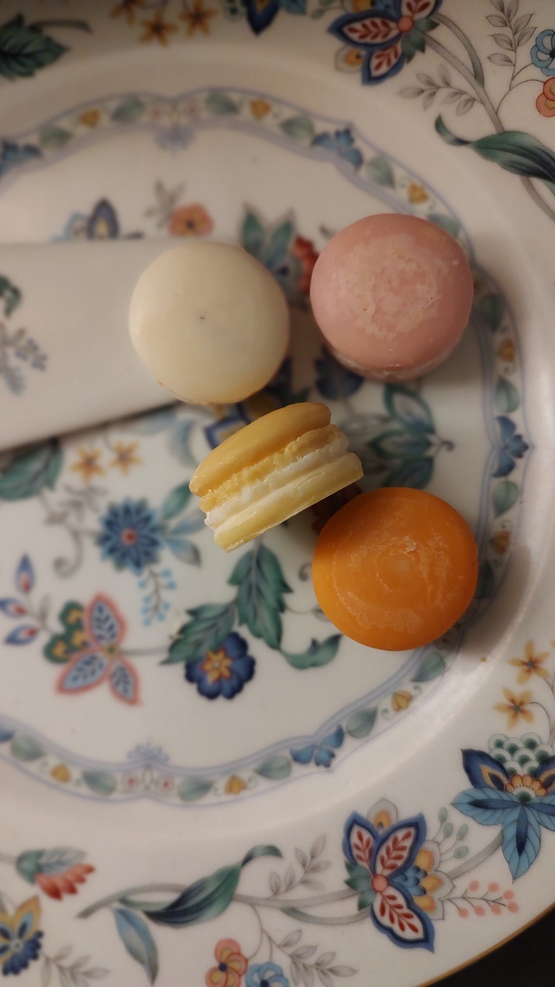 Macaron Wax Melt Fake Food Decor Dessert Wax Melt Variety Scent Wax ...