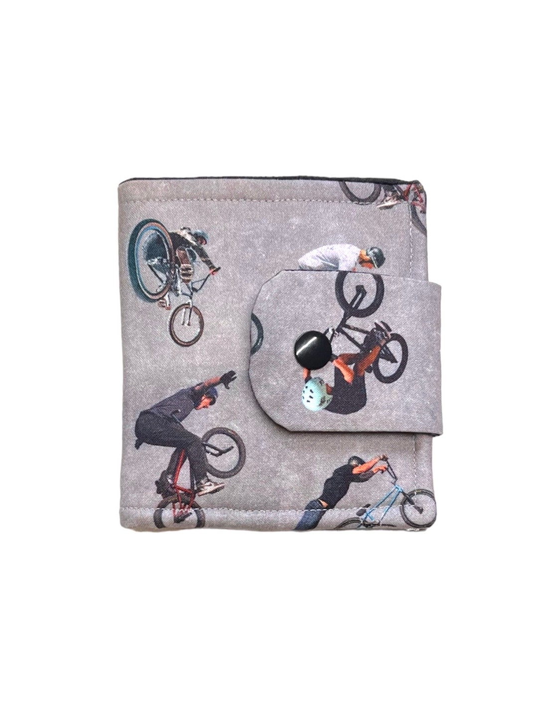 Wallet Bifold Mountain Bike Pocket Fold Over Purse BMX Cycle Racing - Etsy