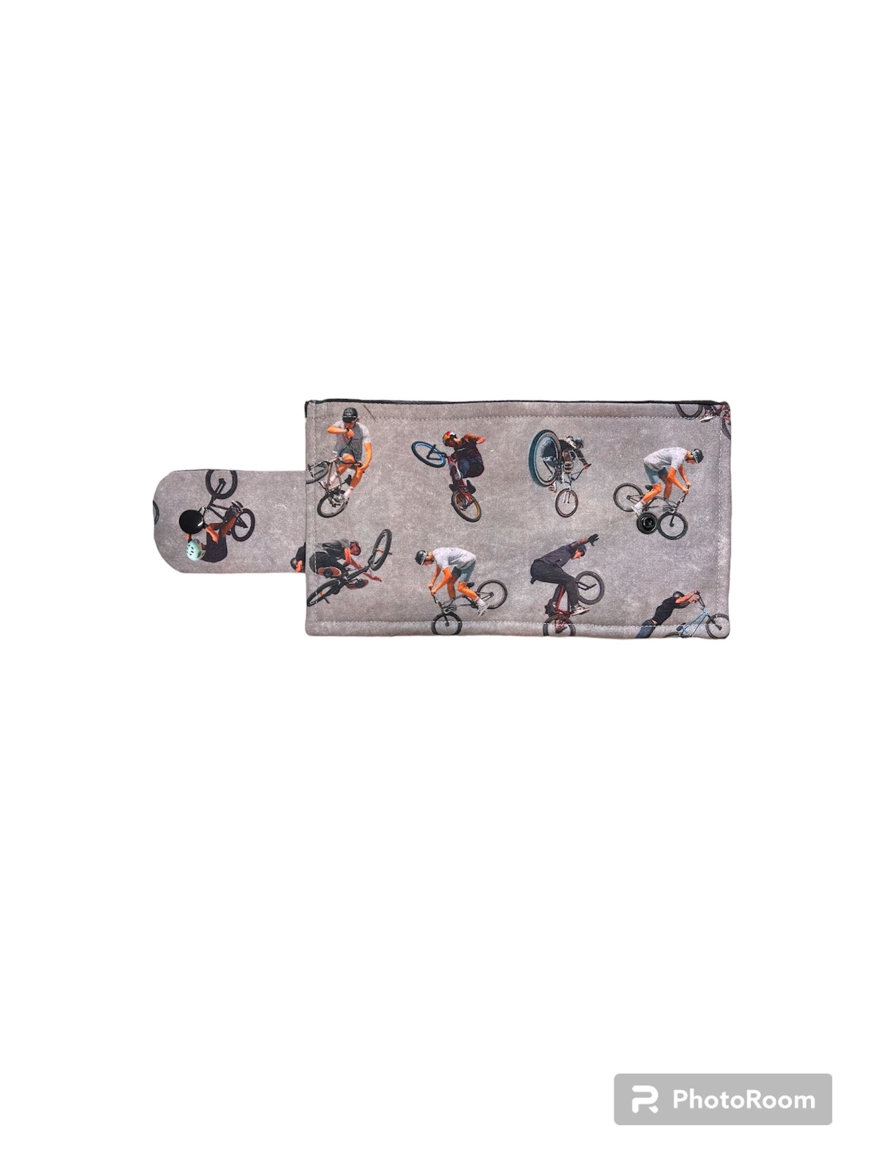 Wallet Bifold Mountain Bike Pocket Fold Over Purse BMX Cycle - Etsy