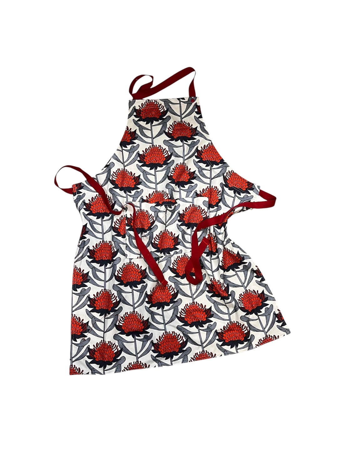 Apron Adult Waratah Jocelyn Proust Kitchen Linens Coveralls - Etsy
