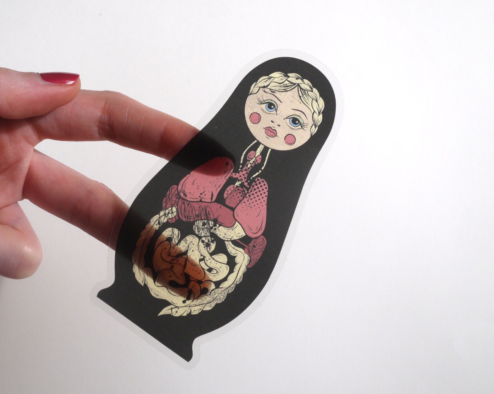 Anatomy Matryoshka Sticker: Funny Medical Student Gift - Etsy