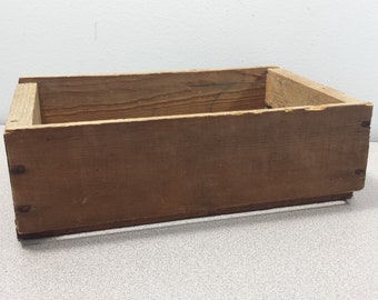 Rustic wooden box | Etsy