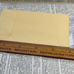 25 Vintage Manila Coin Envelopes 3 X 5 With Aged Patina - Etsy