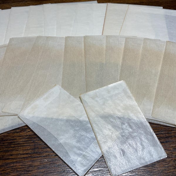 Glassine Envelope - Etsy