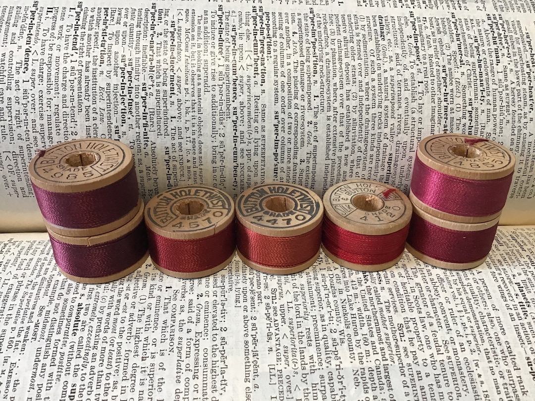 1 Vintage Belding Corticelli Thread, Button Hole Twist, Your Color ...