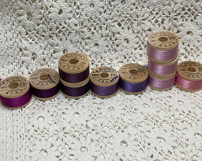 1 Vintage Belding Corticelli Thread, Button Hole Twist, Your Color ...